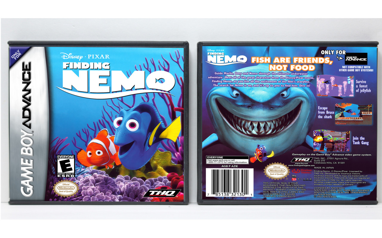 Gaming Relics - Game Boy Advance - Finding Nemo