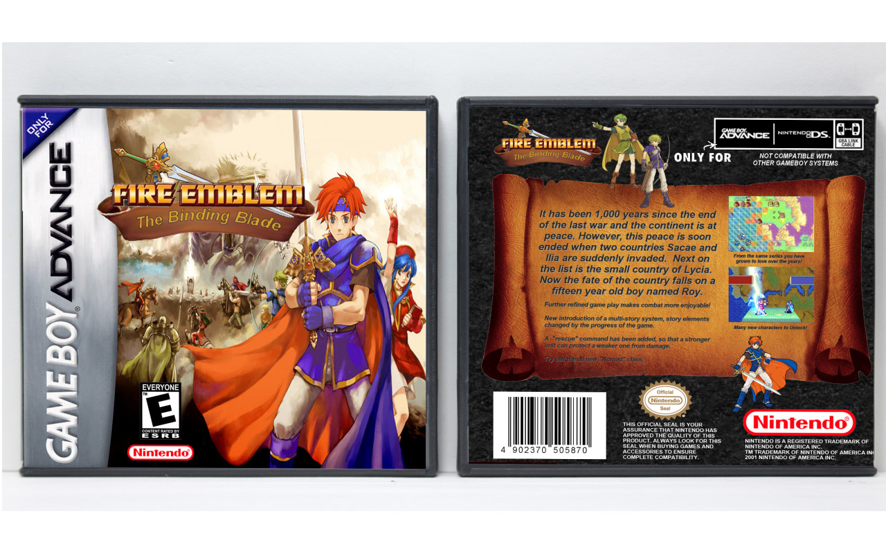Gaming Relics - Game Boy Advance - Fire Emblem: The Binding Blade