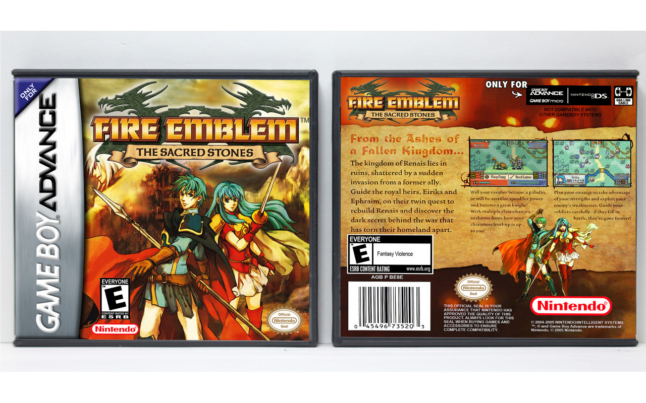Gaming Relics - Game Boy Advance - Fire Emblem: The Sacred Stones