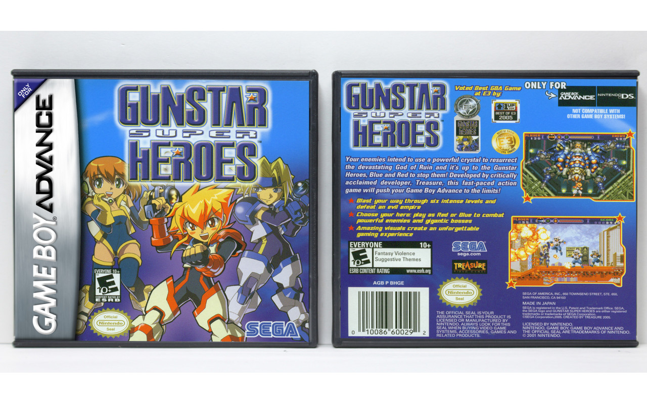 Gaming Relics - Game Boy Advance - Gunstar Super Heroes