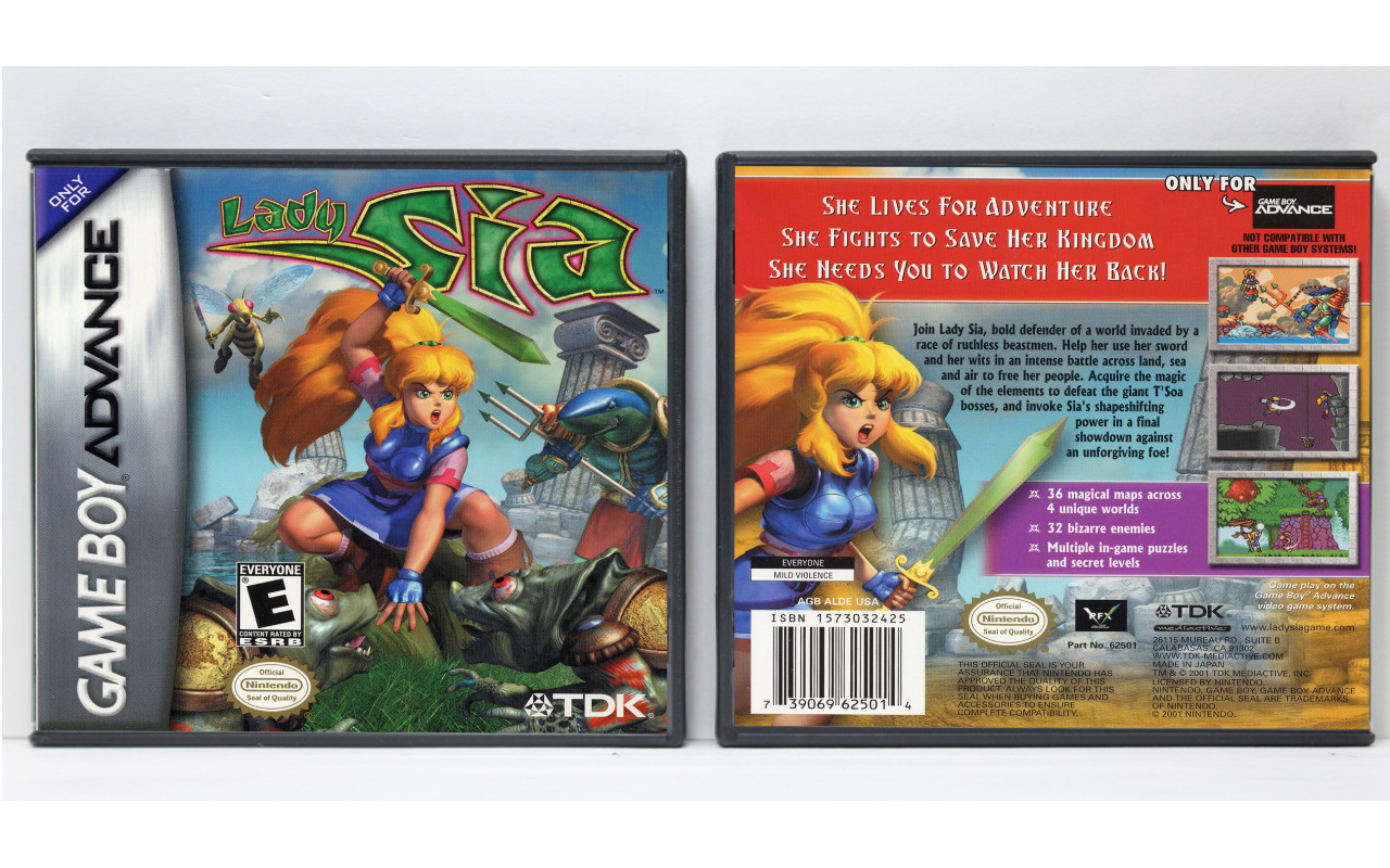 Gaming Relics - Game Boy Advance - Lady Sia