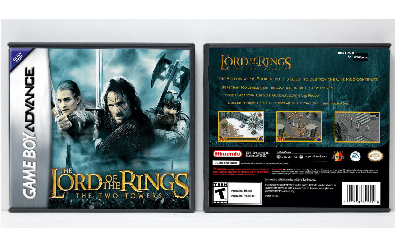 Gaming Relics - Game Boy Advance - Lord of the Rings: The Two Towers