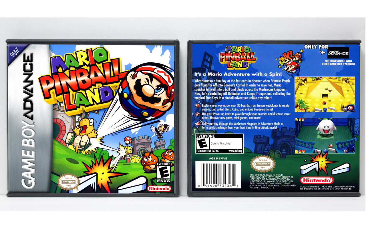 Gaming Relics - Game Boy Advance - Mario Pinball Land