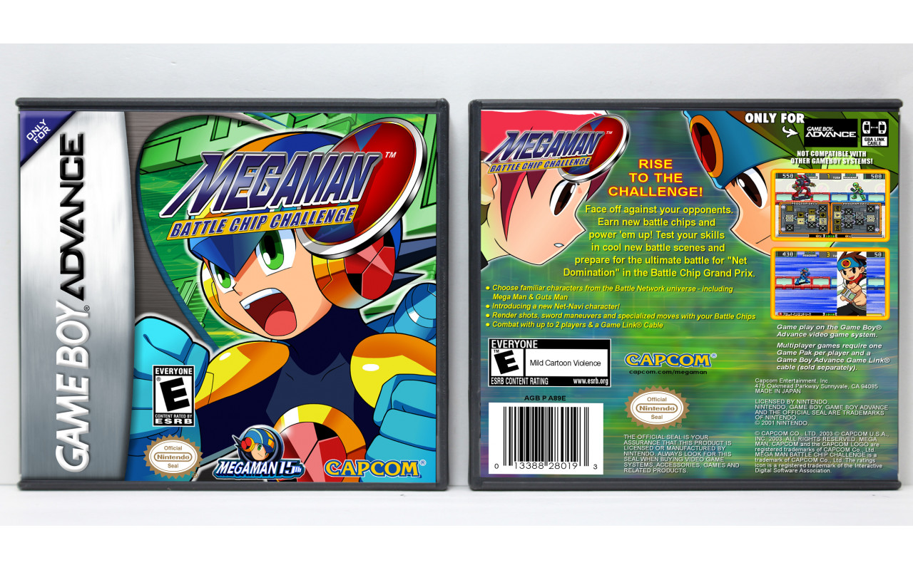 Gaming Relics - Game Boy Advance - Mega Man Battle Chip Challenge
