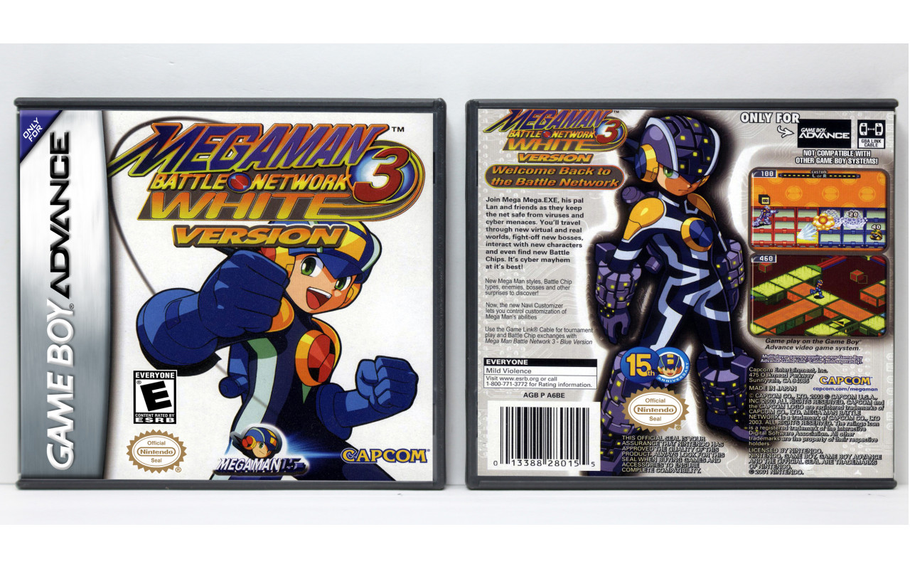 Gaming Relics - Game Boy Advance - Mega Man Battle Network 3: White