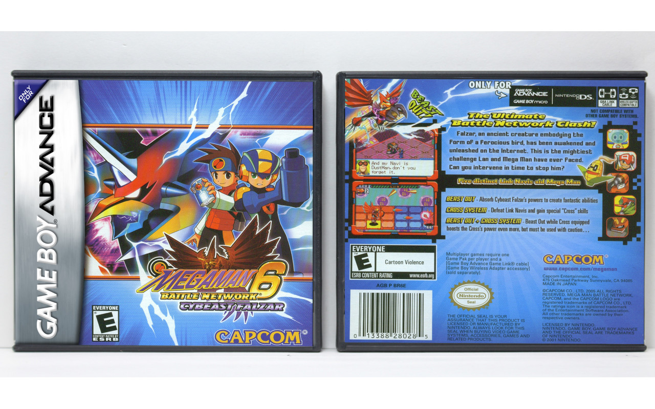 Gaming Relics - Game Boy Advance - Mega Man Battle Network 6: Cybeast ...