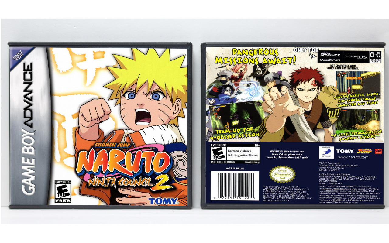 Gaming Relics - Game Boy Advance - Naruto: Ninja Council 2