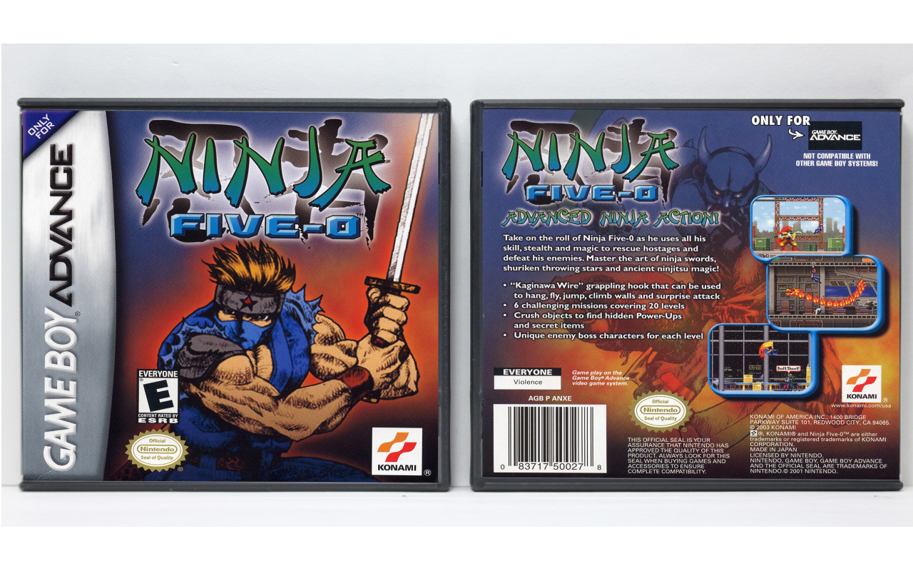 Gaming Relics - Game Boy Advance - Ninja Five-0