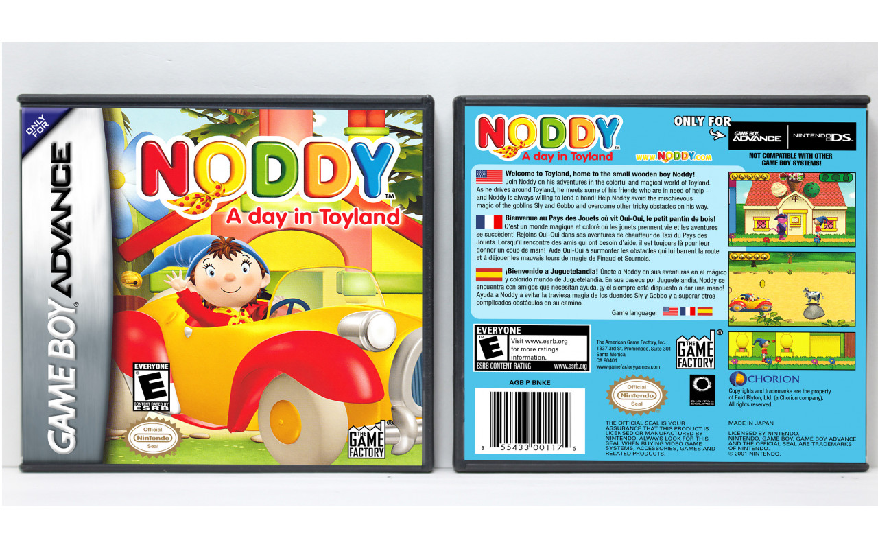 Gaming Relics - Game Boy Advance - Noddy: A Day in Toyland