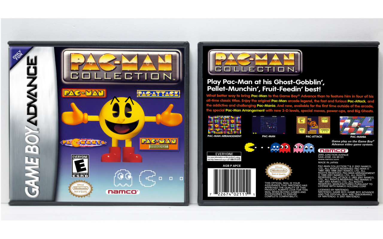 Gaming Relics - Game Boy Advance - Pac-Man Collection