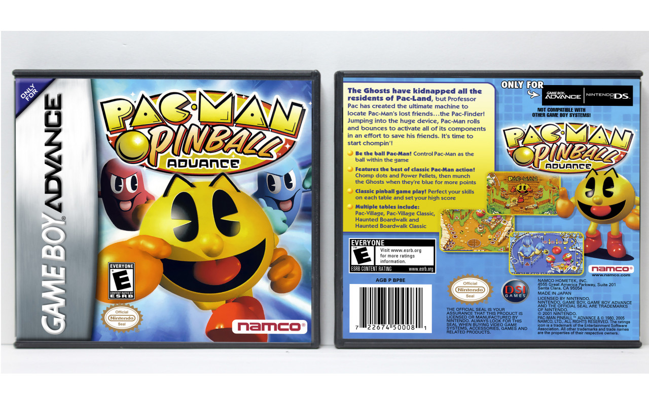 Gaming Relics - Game Boy Advance - Pac-Man Pinball Advance