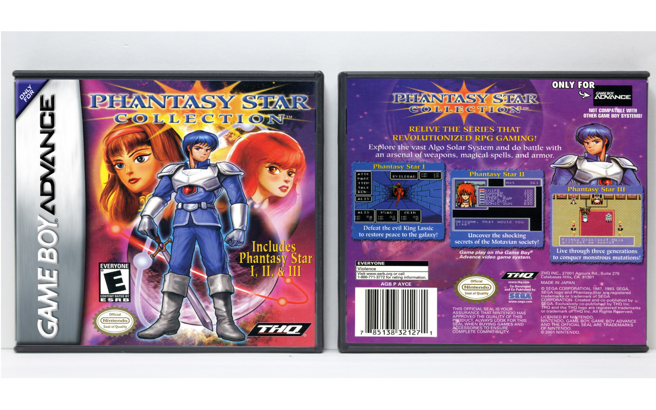 Gaming Relics - Game Boy Advance - Phantasy Star Collection