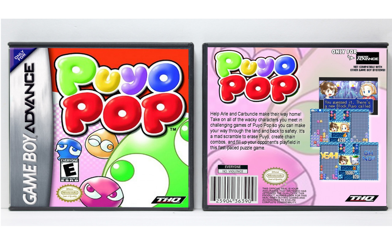Gaming Relics - Game Boy Advance - Puyo Pop