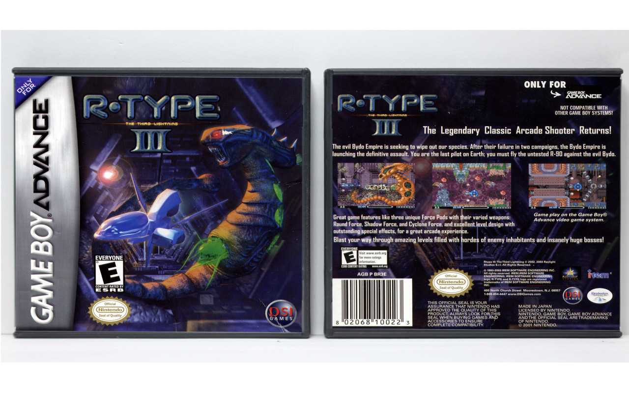 Gaming Relics - Game Boy Advance - R-Type III: The Third Lightning