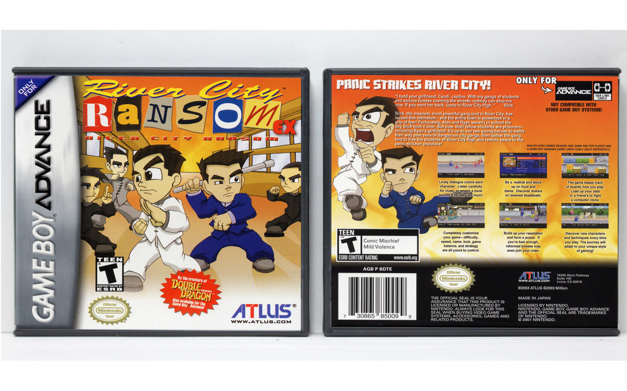 Gaming Relics - Game Boy Advance - River City Ransom EX