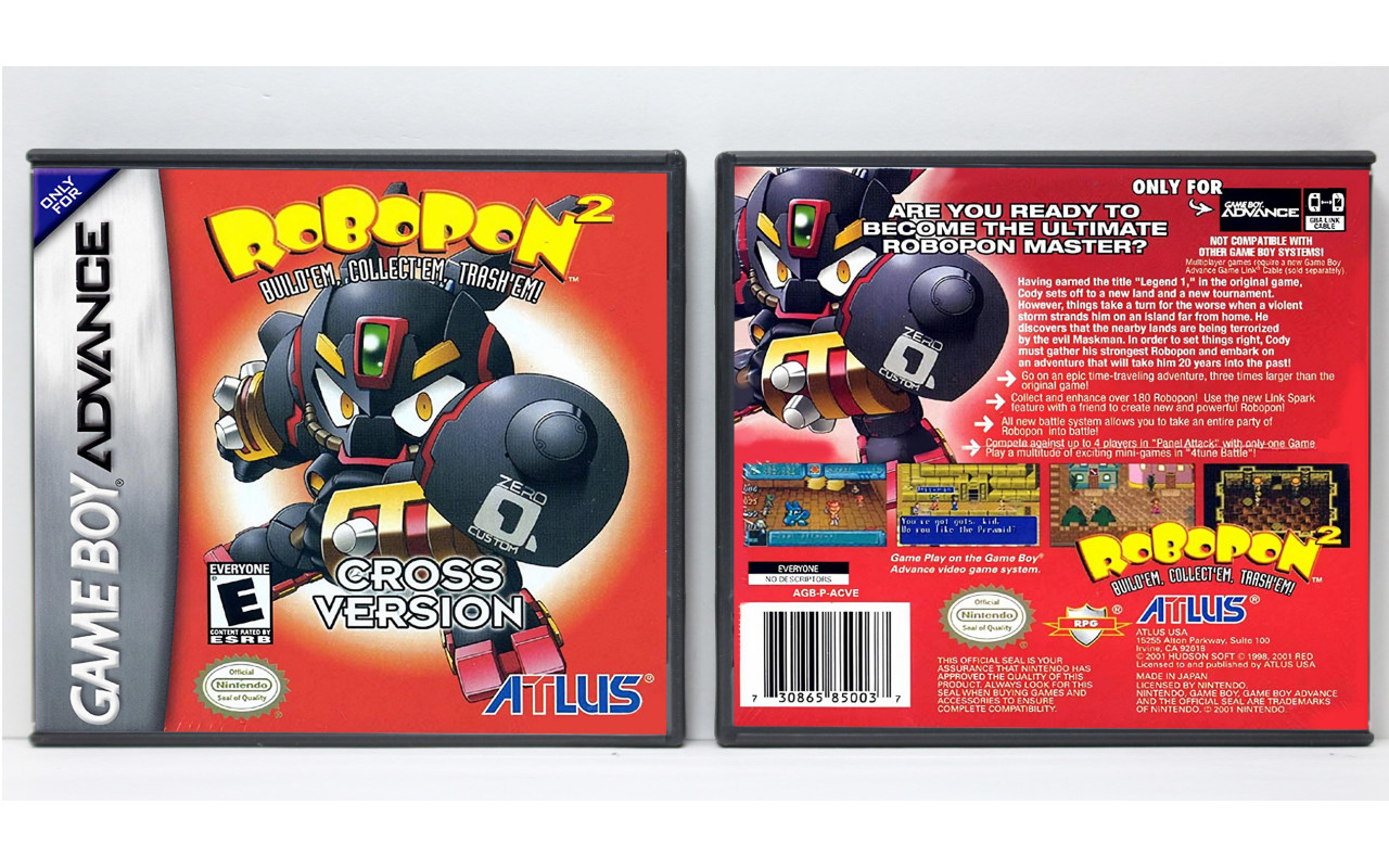 Gaming Relics - Game Boy Advance - Robopon 2: Cross Version