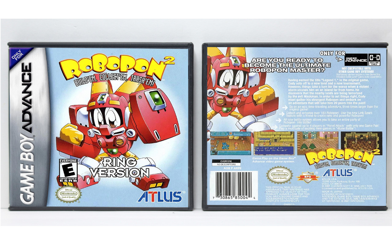Gaming Relics - Game Boy Advance - Robopon 2: Ring Version