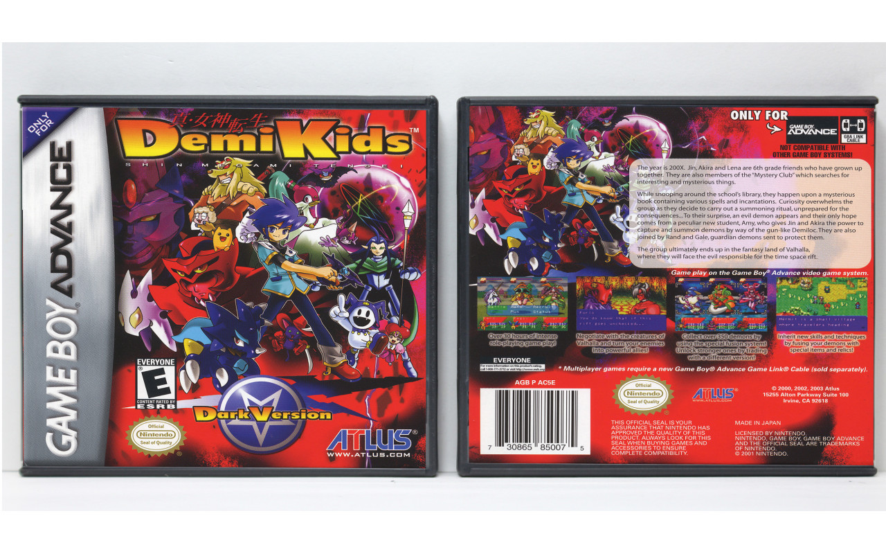 Gaming Relics - Game Boy Advance - Shin Megami Tensei: Demi Kids Dark