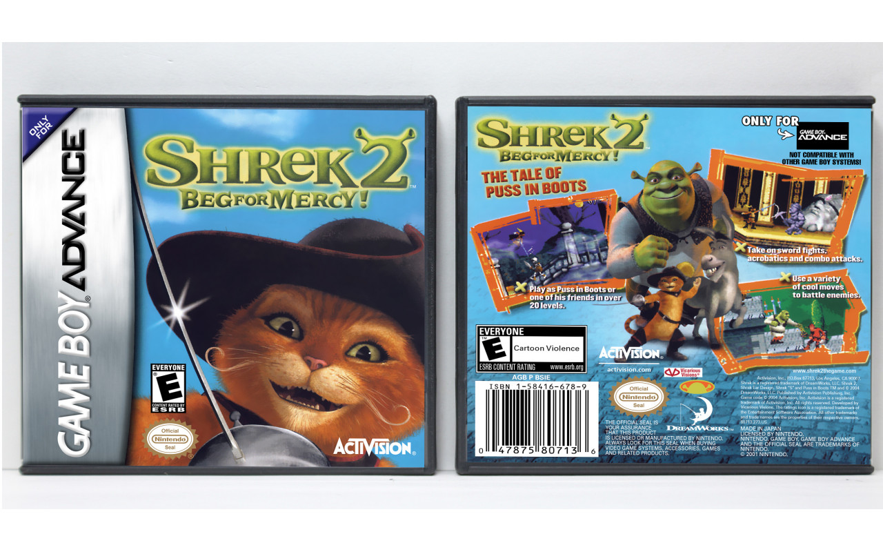 Gaming Relics - Game Boy Advance - Shrek 2: Beg for Mercy