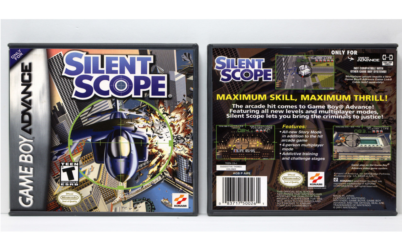 Gaming Relics - Game Boy Advance - Silent Scope