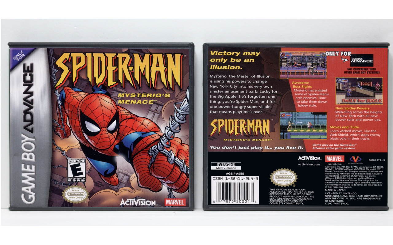 Gaming Relics - Spider-Man: Mysterio's Menace
