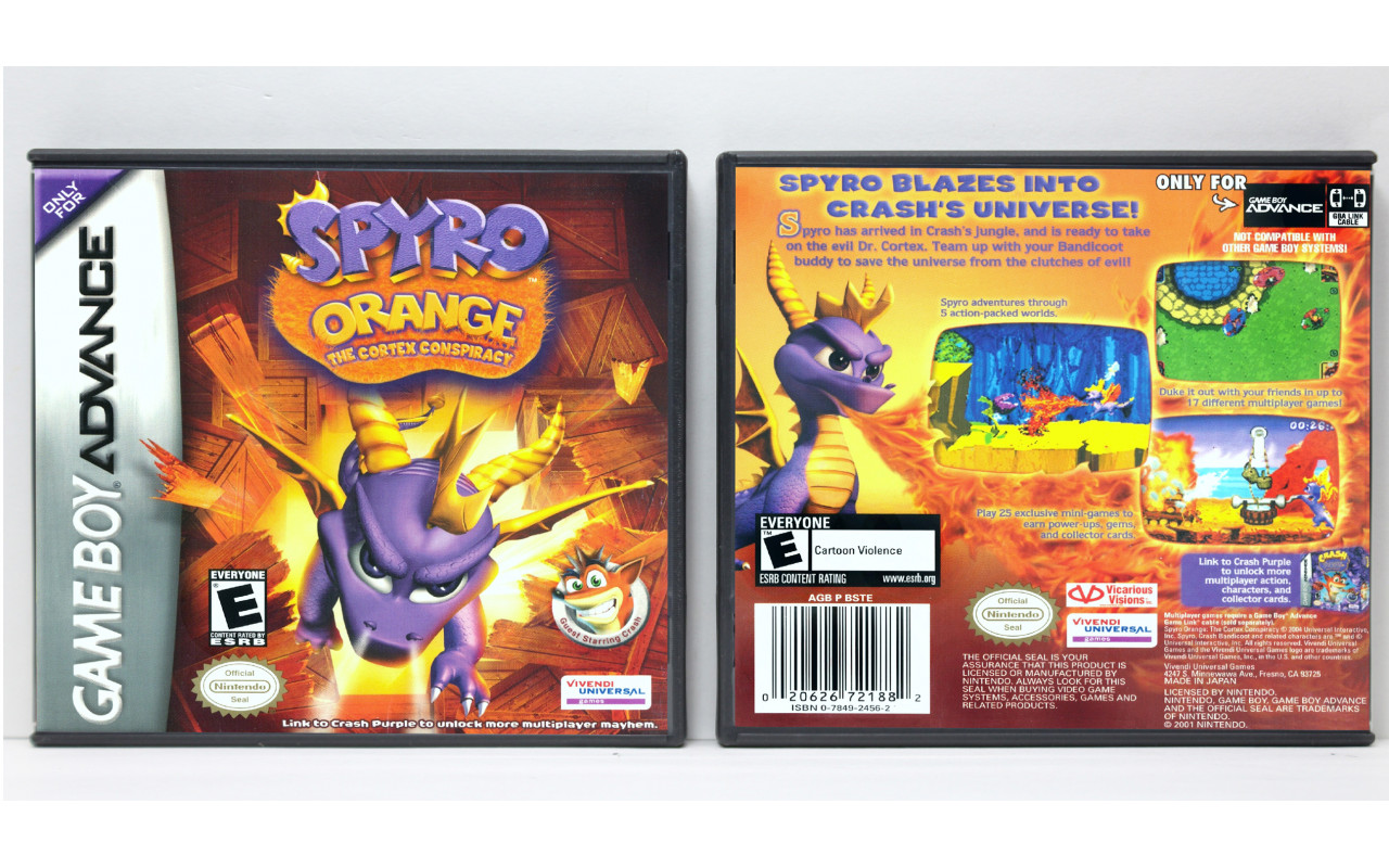 Gaming Relics - Spyro Orange: The Cortex Conspiracy