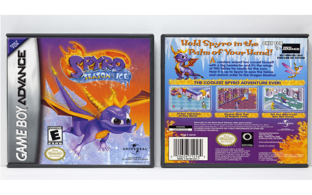 Gaming Relics - Game Boy Advance - Spyro: Season of Ice