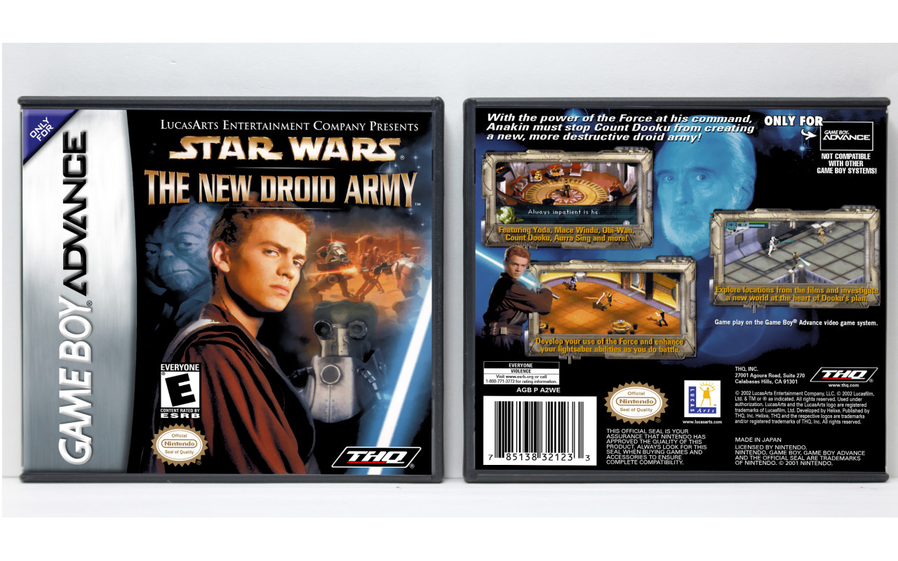 Gaming Relics - Game Boy Advance - Star Wars: The New Droid Army