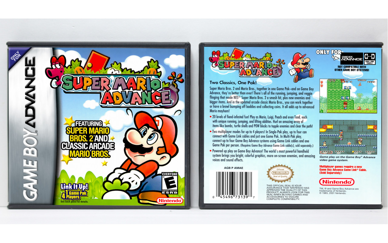Gaming Relics - Game Boy Advance - Super Mario Advance: Super Mario Bros. 2