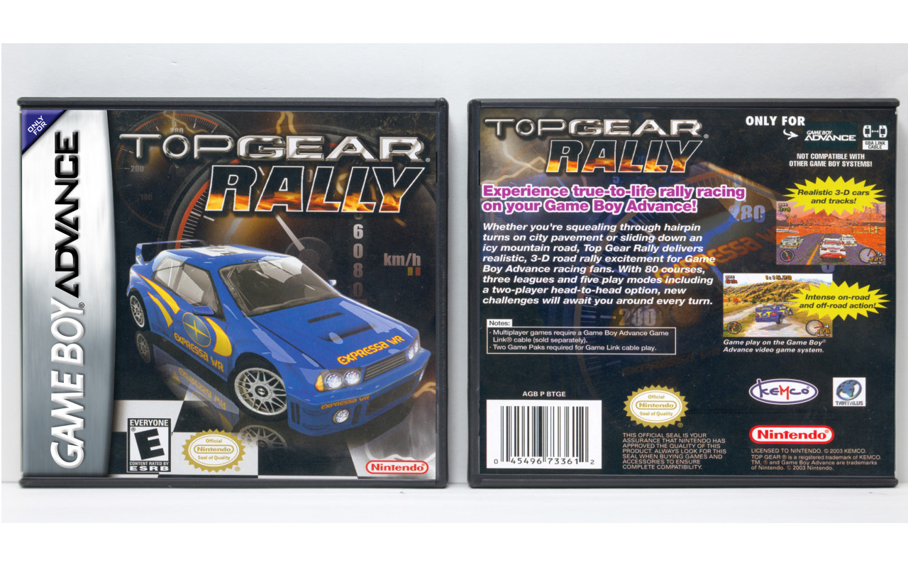 Gaming Relics - Game Boy Advance - Top Gear Rally