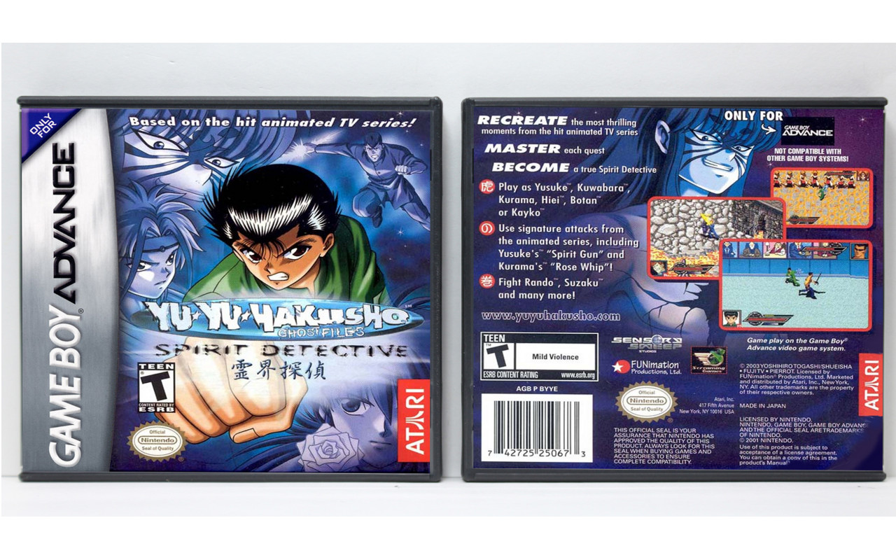 Gaming Relics - Yu-Yu-Hakusho: Spirit Detective