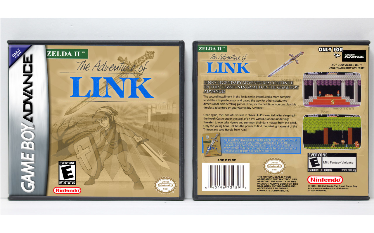 Gaming Relics - Game Boy Advance - Zelda II: The Adventure of Link
