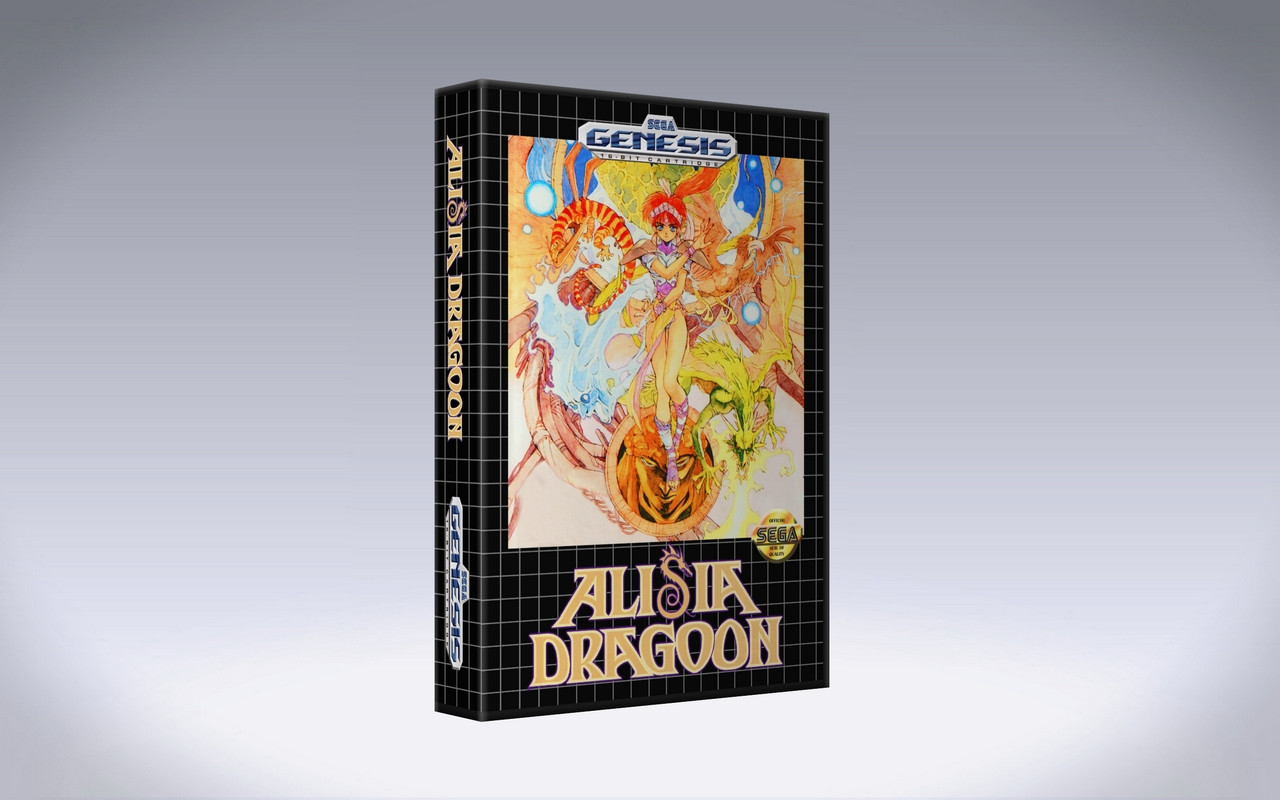 Gaming Relics - Sega Genesis - Alisia Dragoon (JP Cover Art)