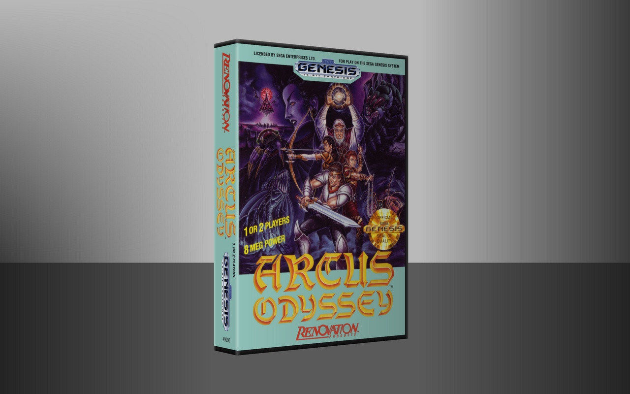 Gaming Relics - Sega Genesis - Arcus Odyssey