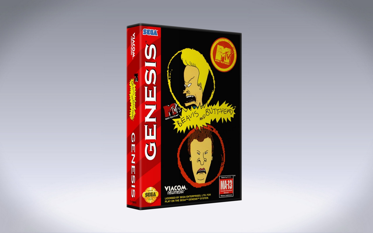 Gaming Relics - Sega Genesis - Beavis and Butt-Head
