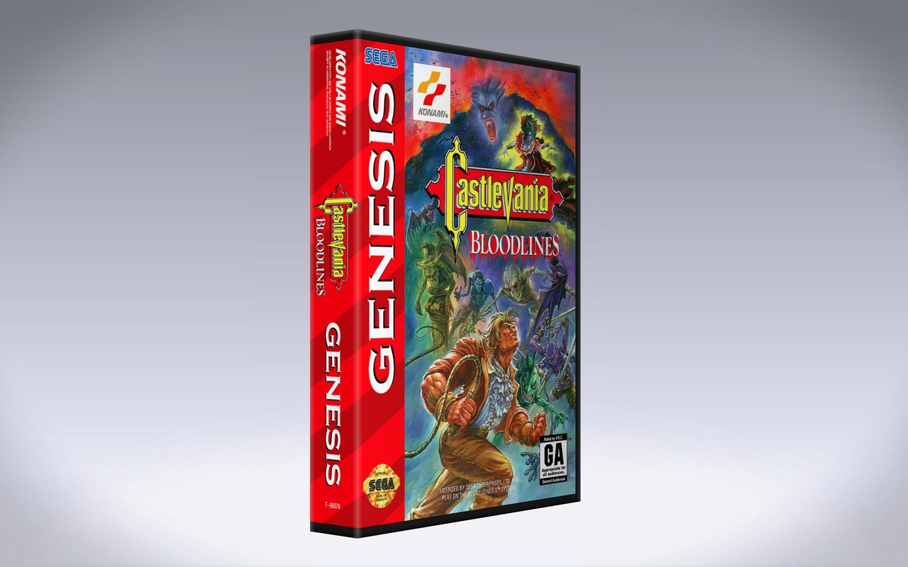 Gaming Relics - Sega Genesis - Castlevania: Bloodlines