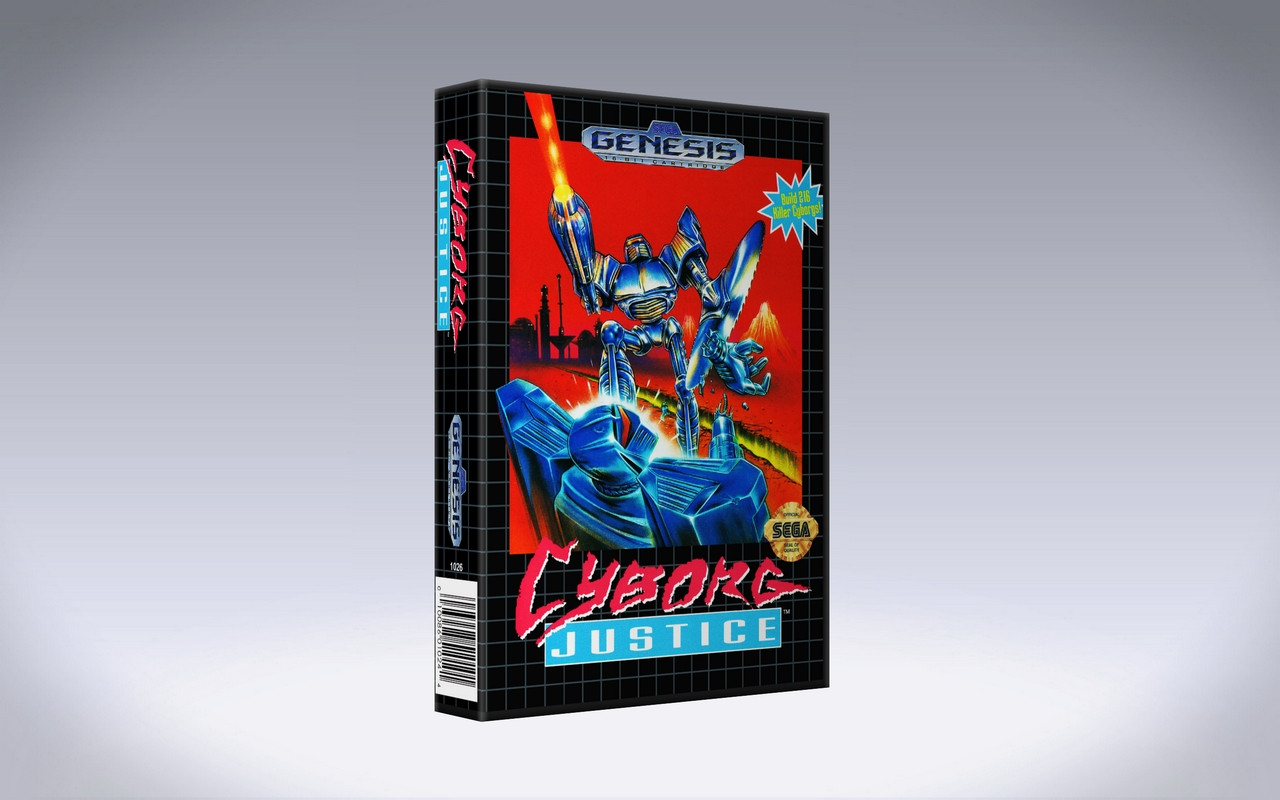 Gaming Relics - Sega Genesis - Cyborg Justice