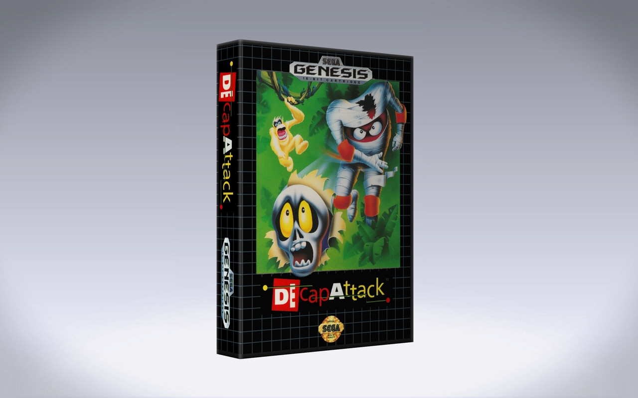 Gaming Relics - Sega Genesis - DeCap Attack