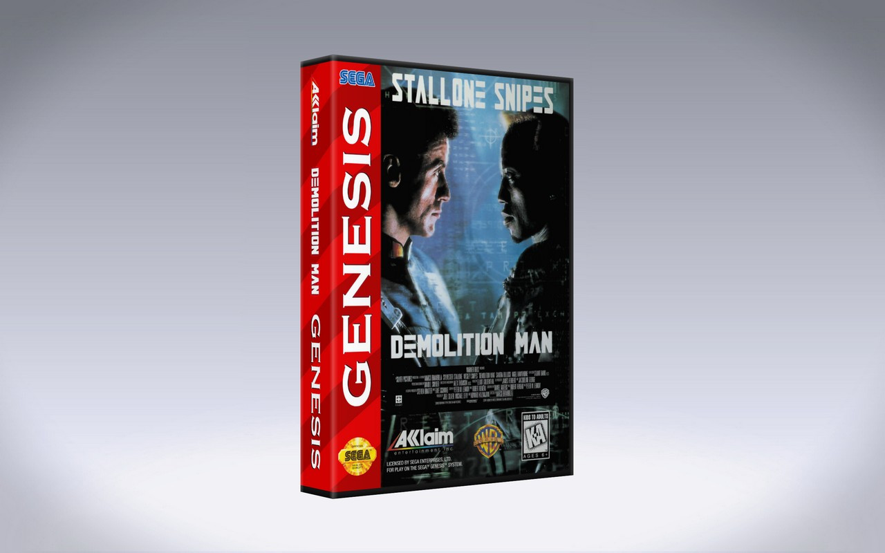 Gaming Relics - Sega Genesis - Demolition Man