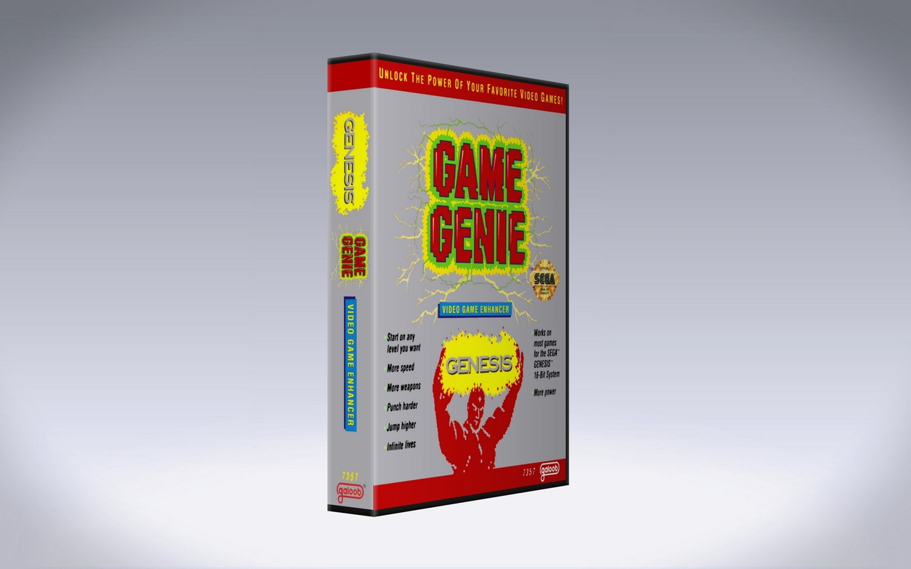 Gaming Relics - Sega Genesis - Game Genie (For Display Only, Will Not ...