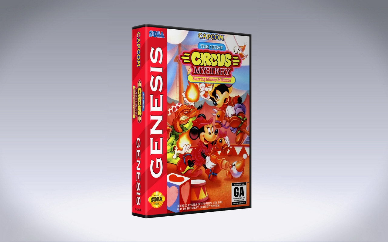 Gaming Relics - Sega - Sega Genesis - Great Circus Mystery Starring ...