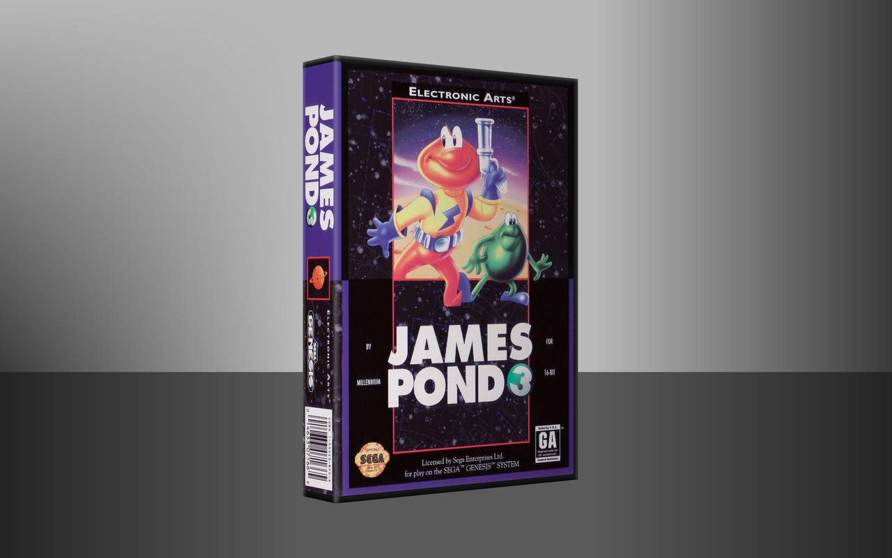 Gaming Relics - Sega Genesis - James Pond 3 (Requires YOU to Modify the ...