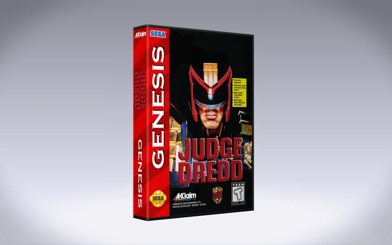 Gaming Relics - Sega Genesis - Judge Dredd