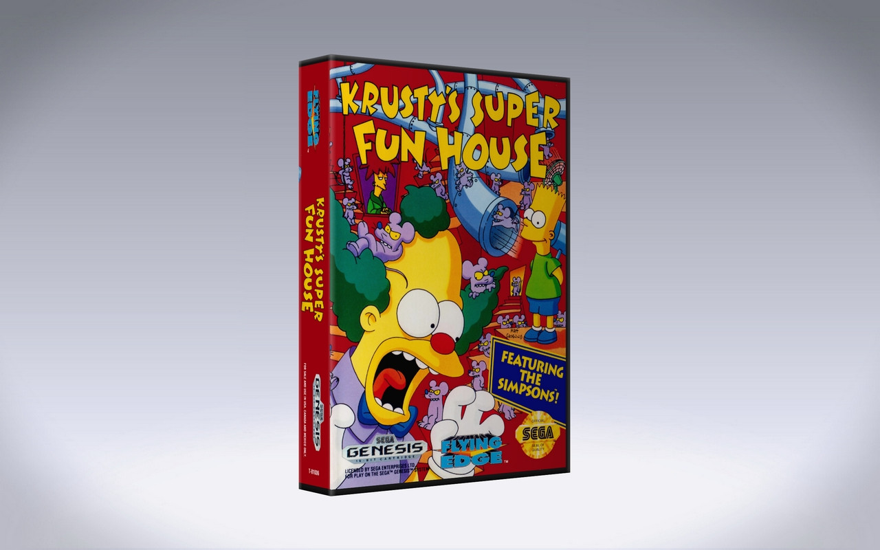 Gaming Relics - Sega Genesis - Krusty's Super Fun House