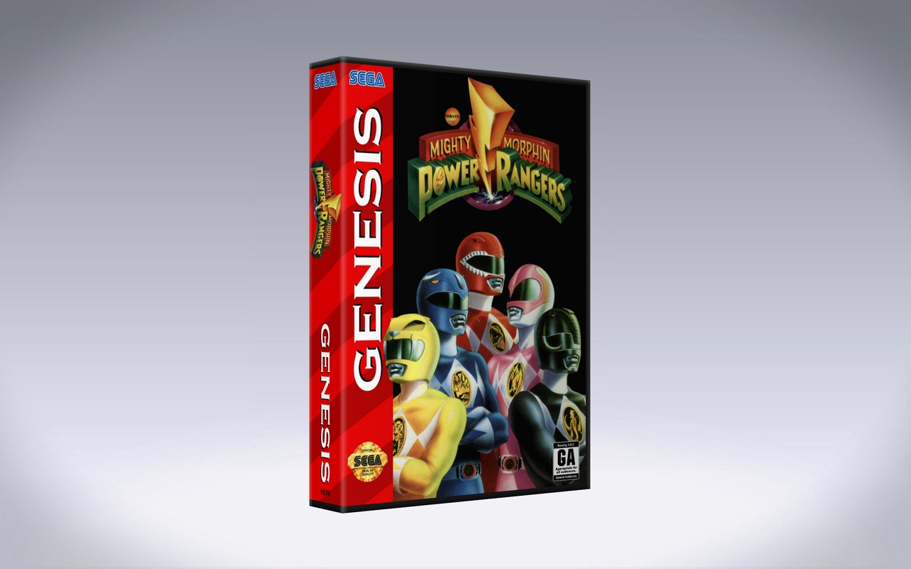 Gaming Relics - Sega Genesis - Mighty Morphin Power Rangers
