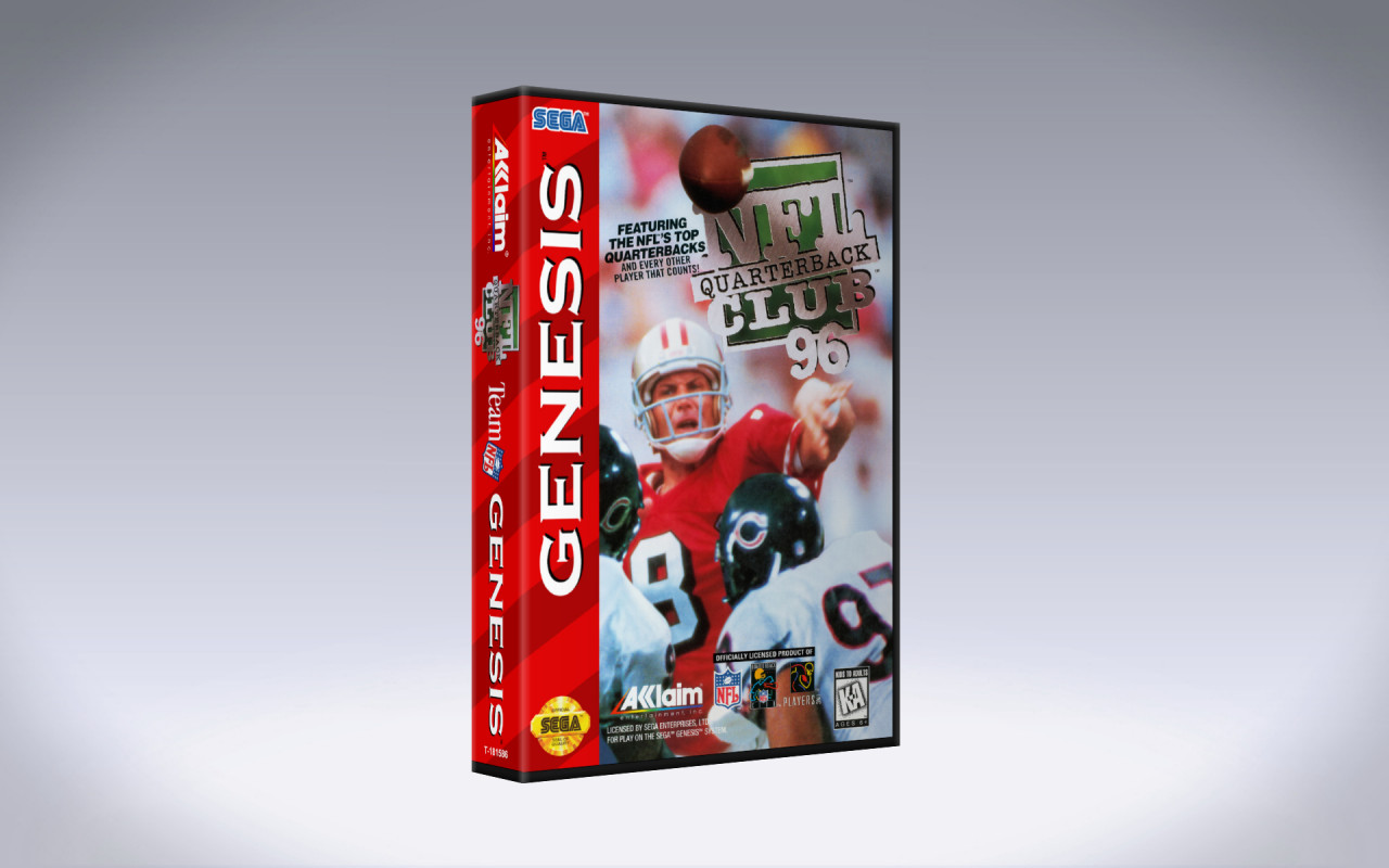 Gaming Relics - Sega - Sega Genesis - NFL Quarterback Club '96