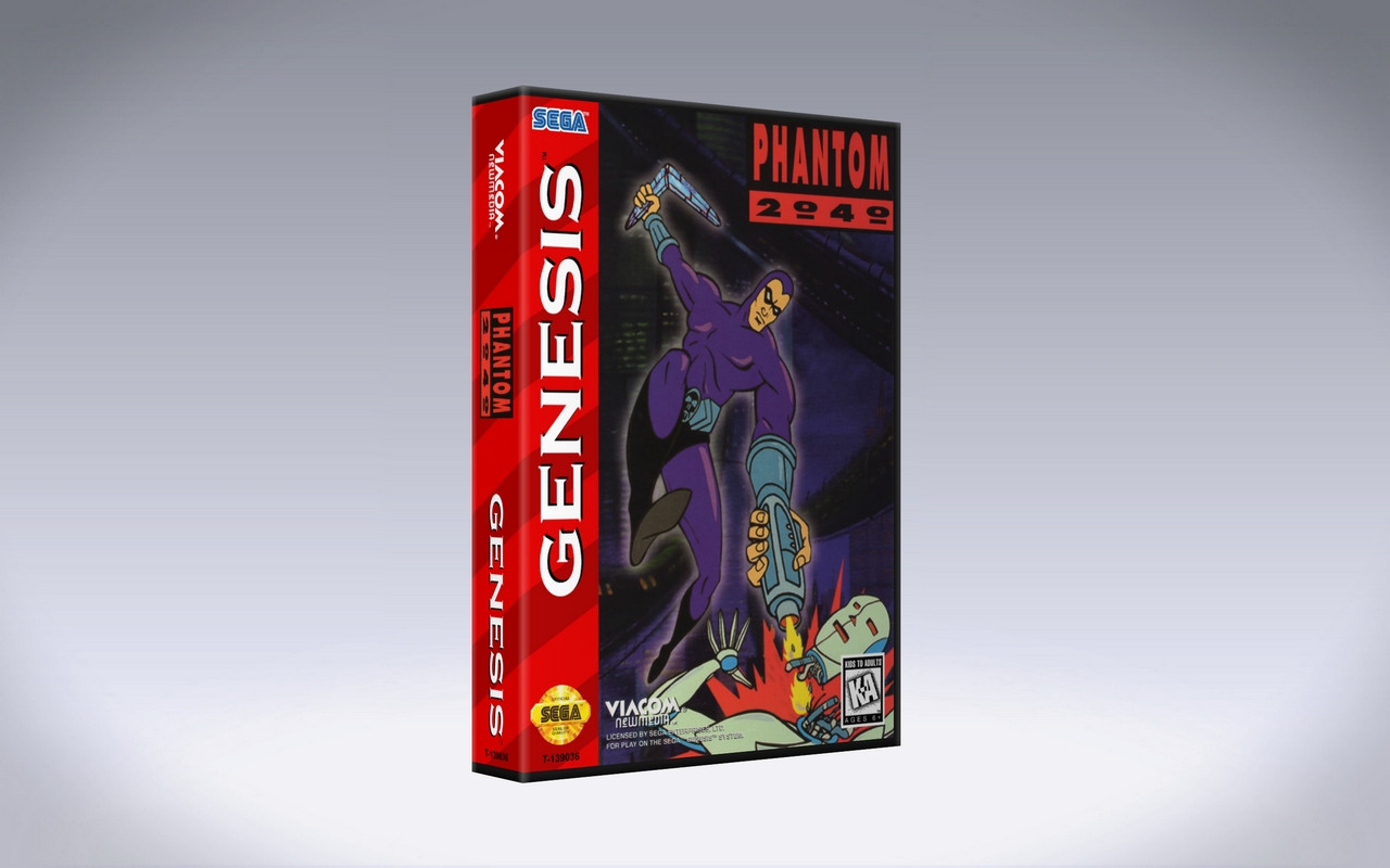 Gaming Relics - Sega Genesis - Phantom 2040