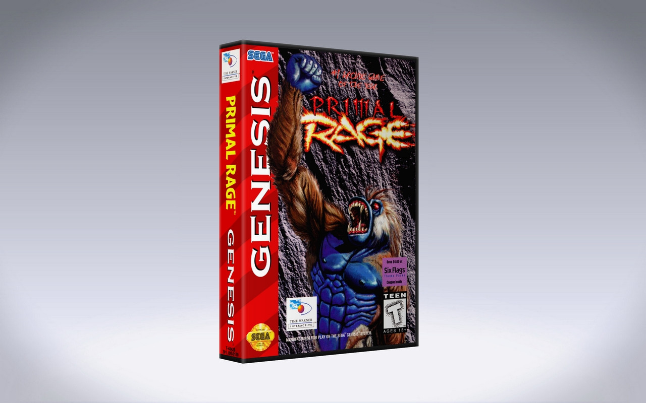 Gaming Relics - Sega Genesis - Primal Rage