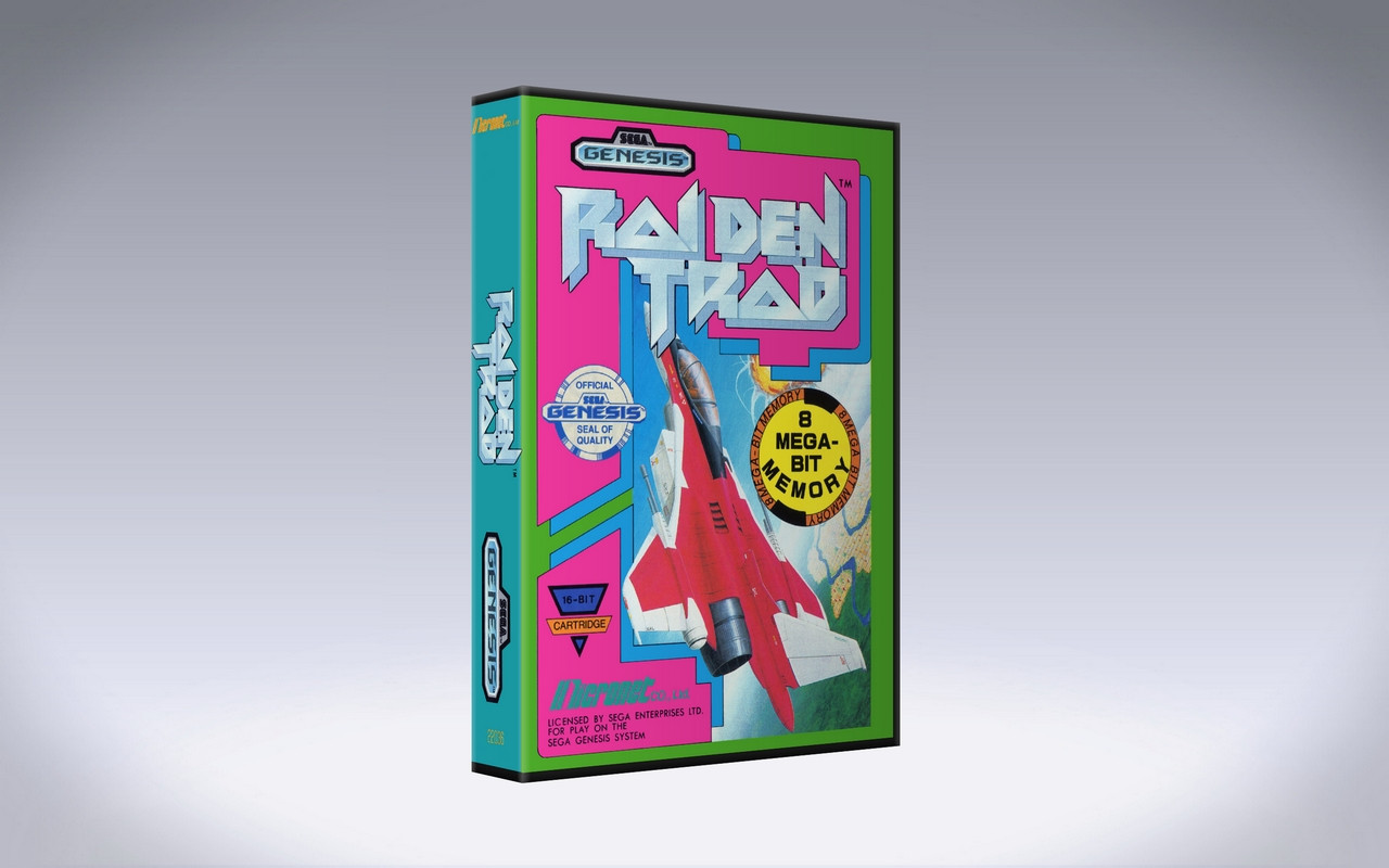 Gaming Relics - Sega Genesis - Raiden Trad