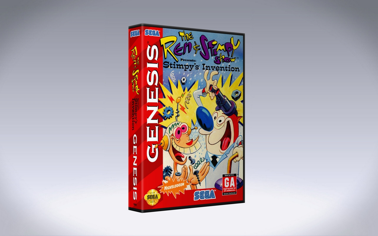 Gaming Relics - Sega Genesis - Ren & Stimpy Show: Stimpy's Invention